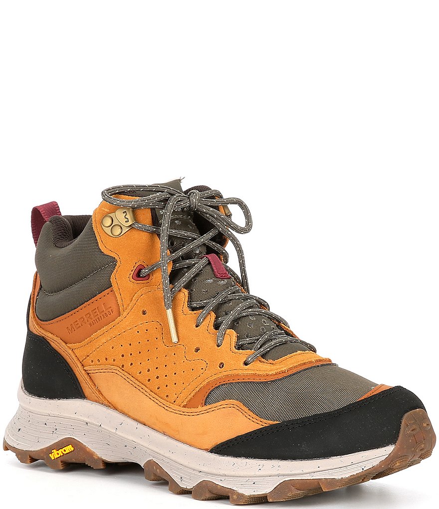 Merrell Men's Speed Solo Mid Waterproof Suede Boots | Dillard's