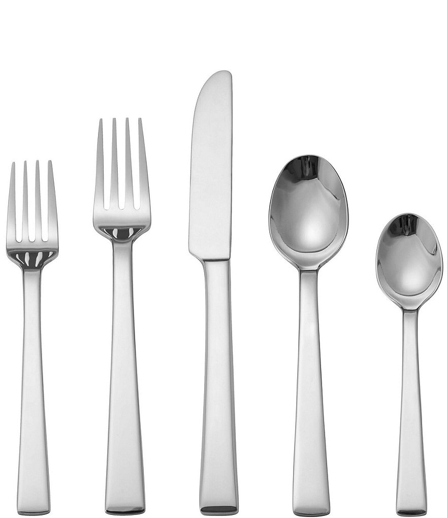 Mikasa York 20-Piece Stainless Steel Flatware Set | Dillard's