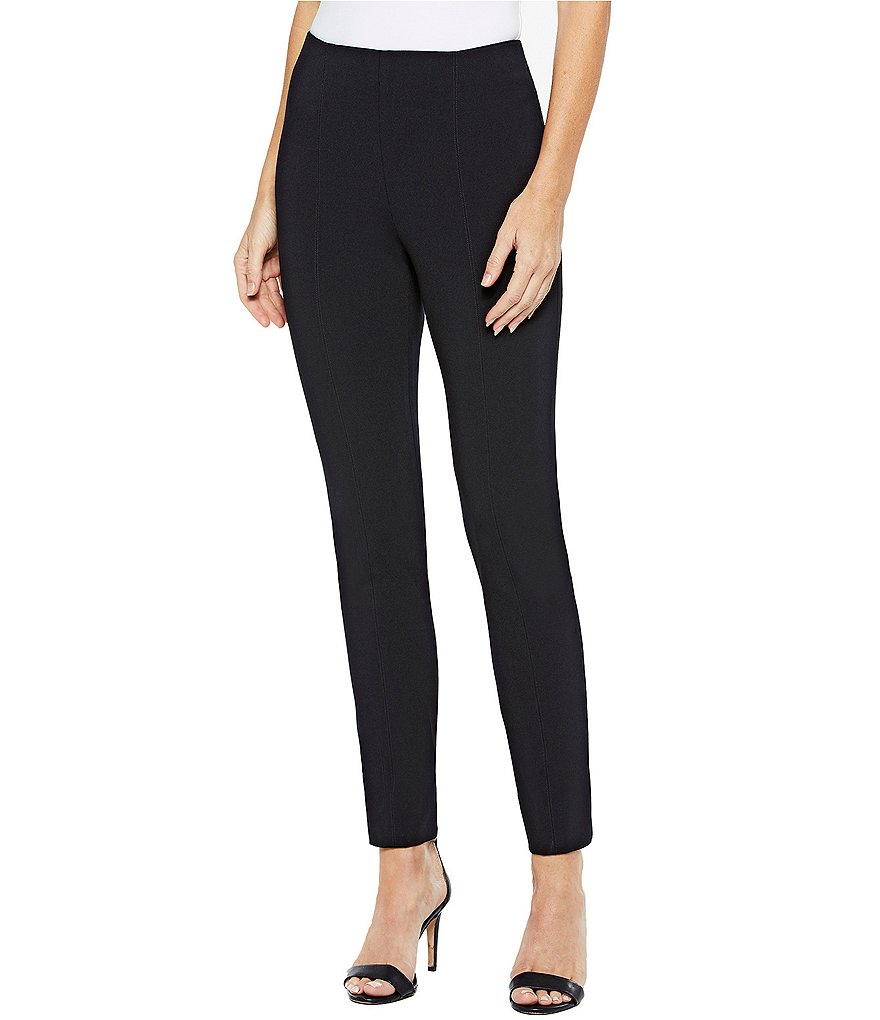 MISOOK Ponte Knit Slim Leg Pants | Dillard's