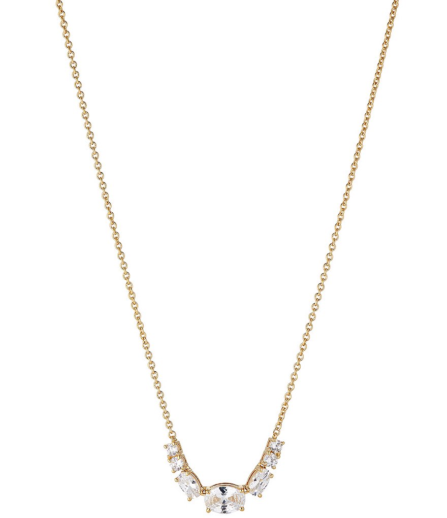 Nadri Mini Crystal Frontal Collar Necklace | Dillard's