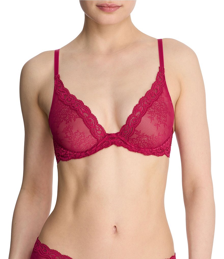 Natori Feathers Contour Dramatic Plunge T Shirt Bra Dillard s
