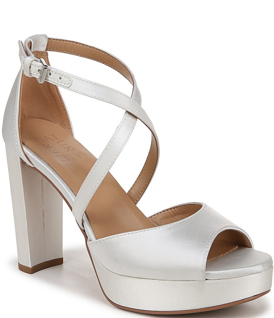 Naturalizer Melody Satin Platform Dress Sandals | Dillard's