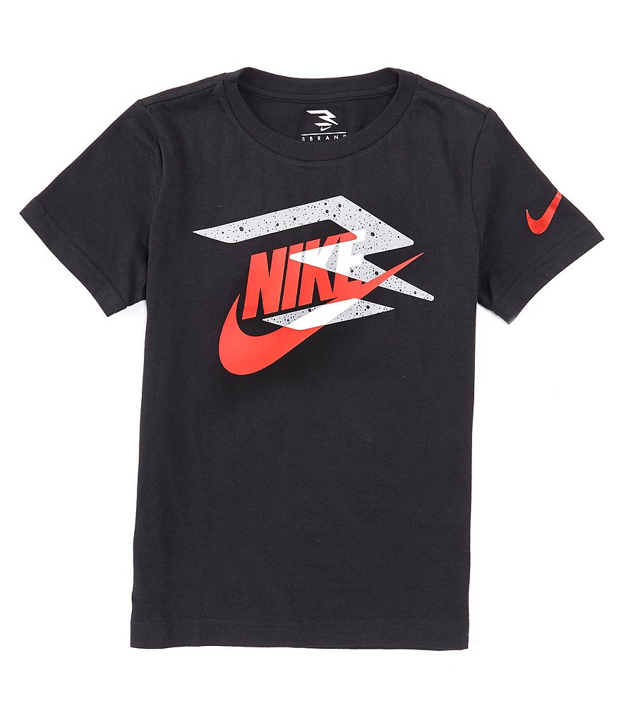 Nike 3BRAND By Russell Wilson Big Boys 8-20 Short Sleeve Nike 3BRAND By Russell Wilson Big Boys 8-20 Short Sleeve