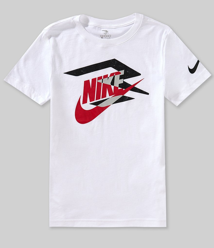 Nike 3BRAND By Russell Wilson Big Boys 8-20 Short Sleeve Nike 3BRAND By Russell Wilson Big Boys 8-20 Short Sleeve
