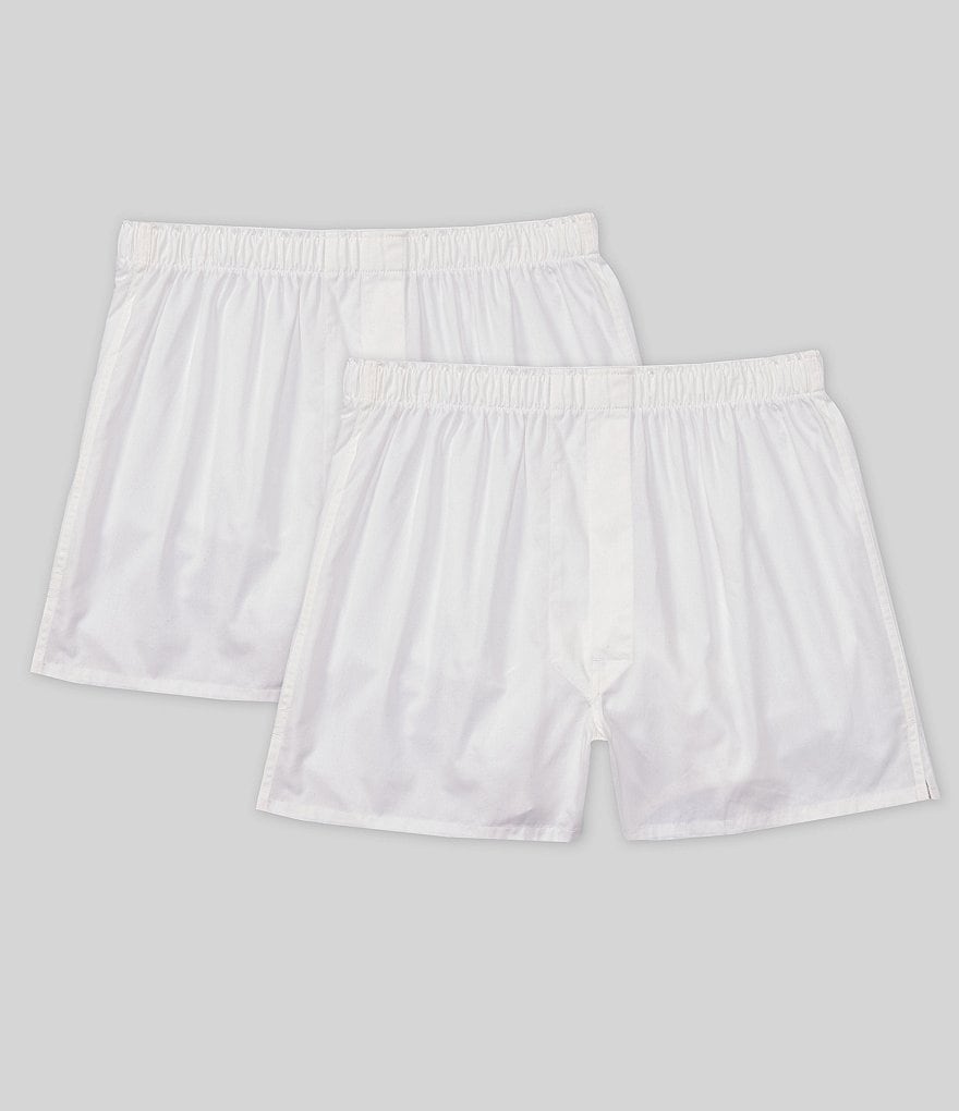 Roundtree & Yorke Big & Tall Full Cut Boxers 2-Pack | Dillard's