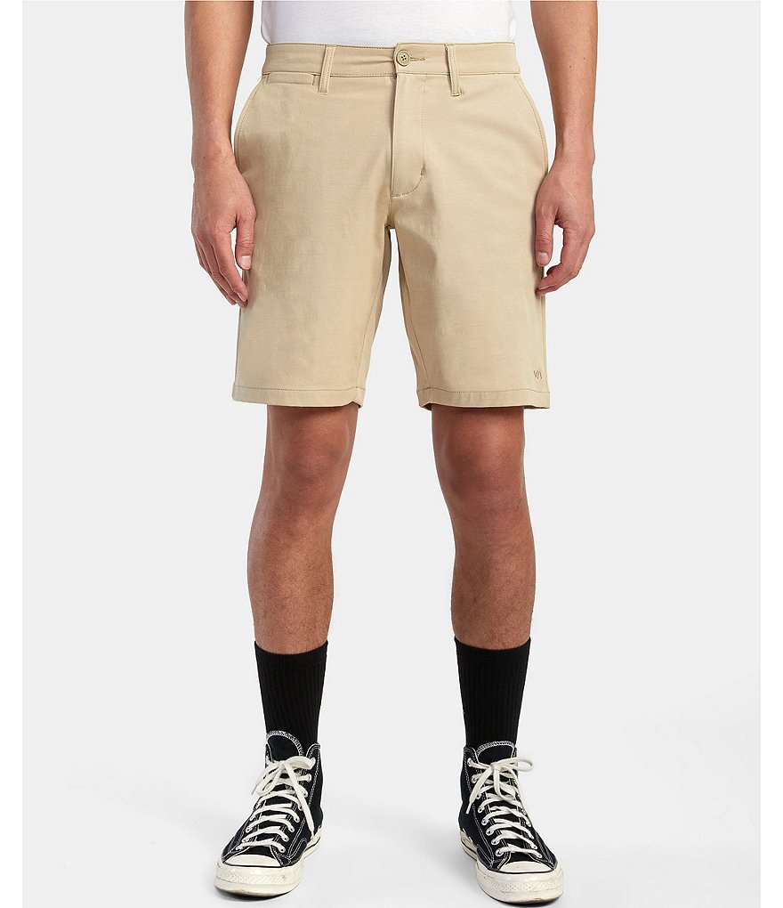 RVCA Back In Hybrid 19" Outseam Shorts | Dillard's