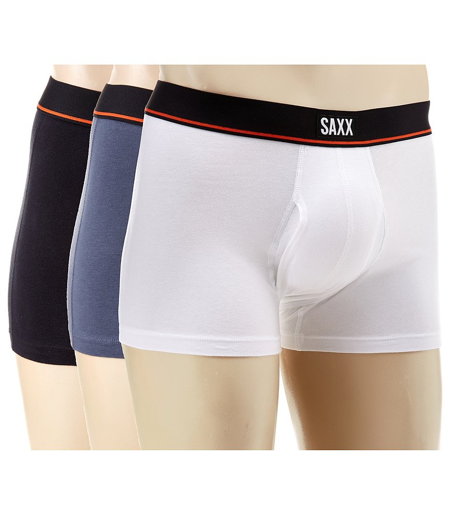 SAXX Non-Stop Stretch Cotton Trunks 3-Pack | Dillard's