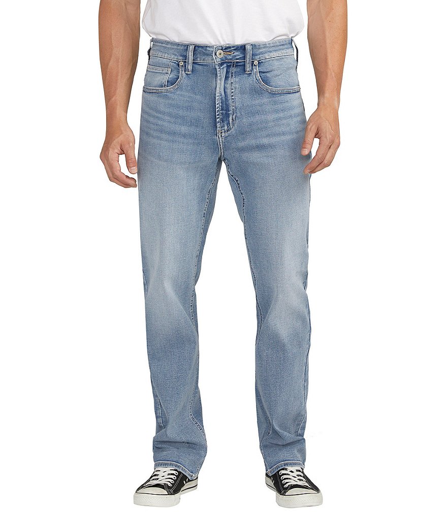 Silver Jeans Co. Grayson Classic Fit Straight Leg Max Flex Denim Jeans ...