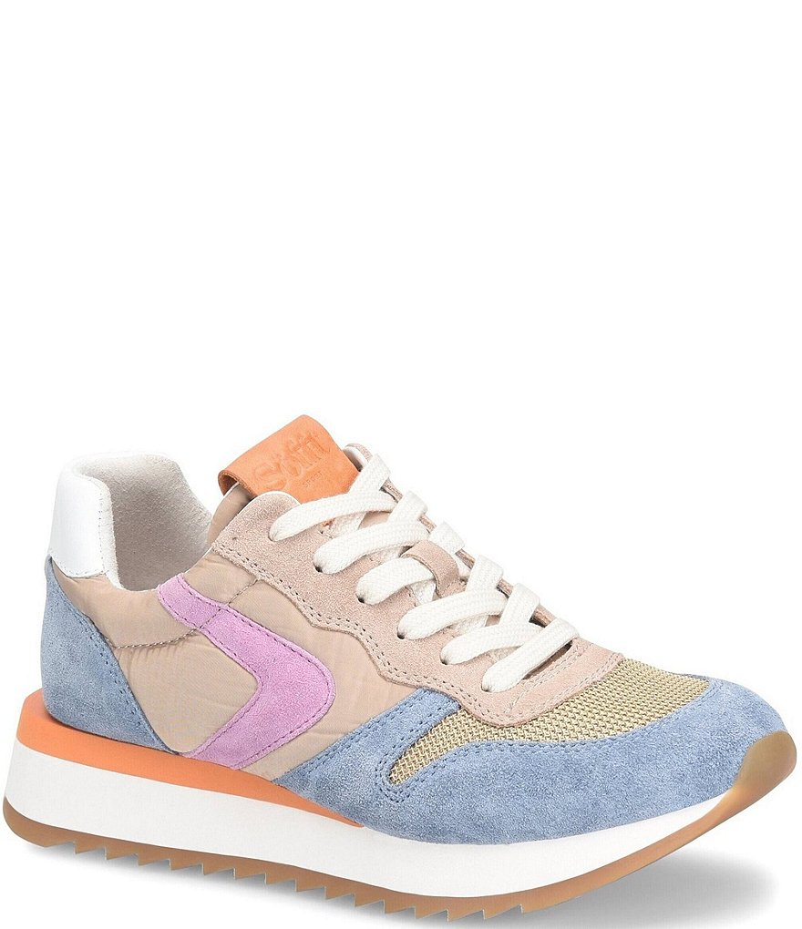 Sofft Janey Suede Retro Sneakers | Dillard's