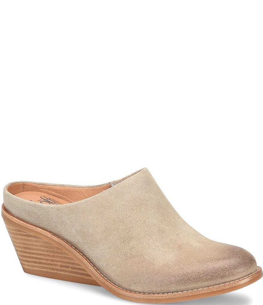 Sofft Nicki Suede Western Mules | Dillard's