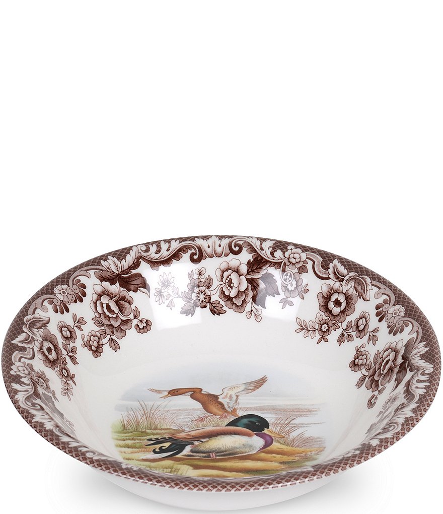 Spode Festive Fall Collection Woodland Ascot Mallard Cereal Bowl ...