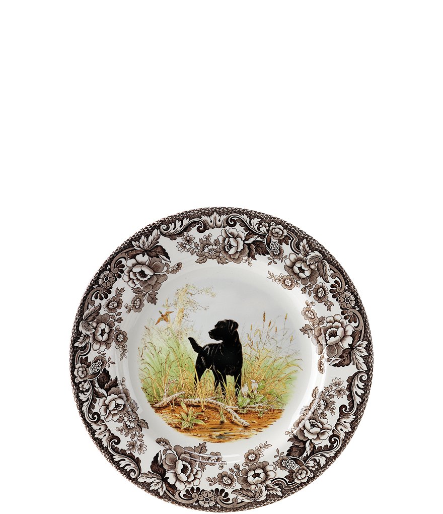 Spode Festive Fall Collection Woodland Hunting Dogs Salad Plate | Dillard's