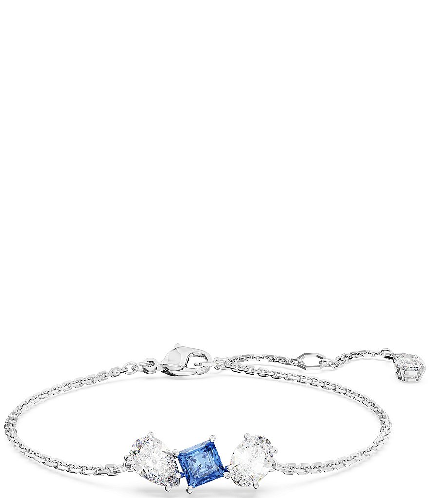 Swarovski Crystal Mesmera Mixed Cuts Adjustable Bracelet | Dillard's