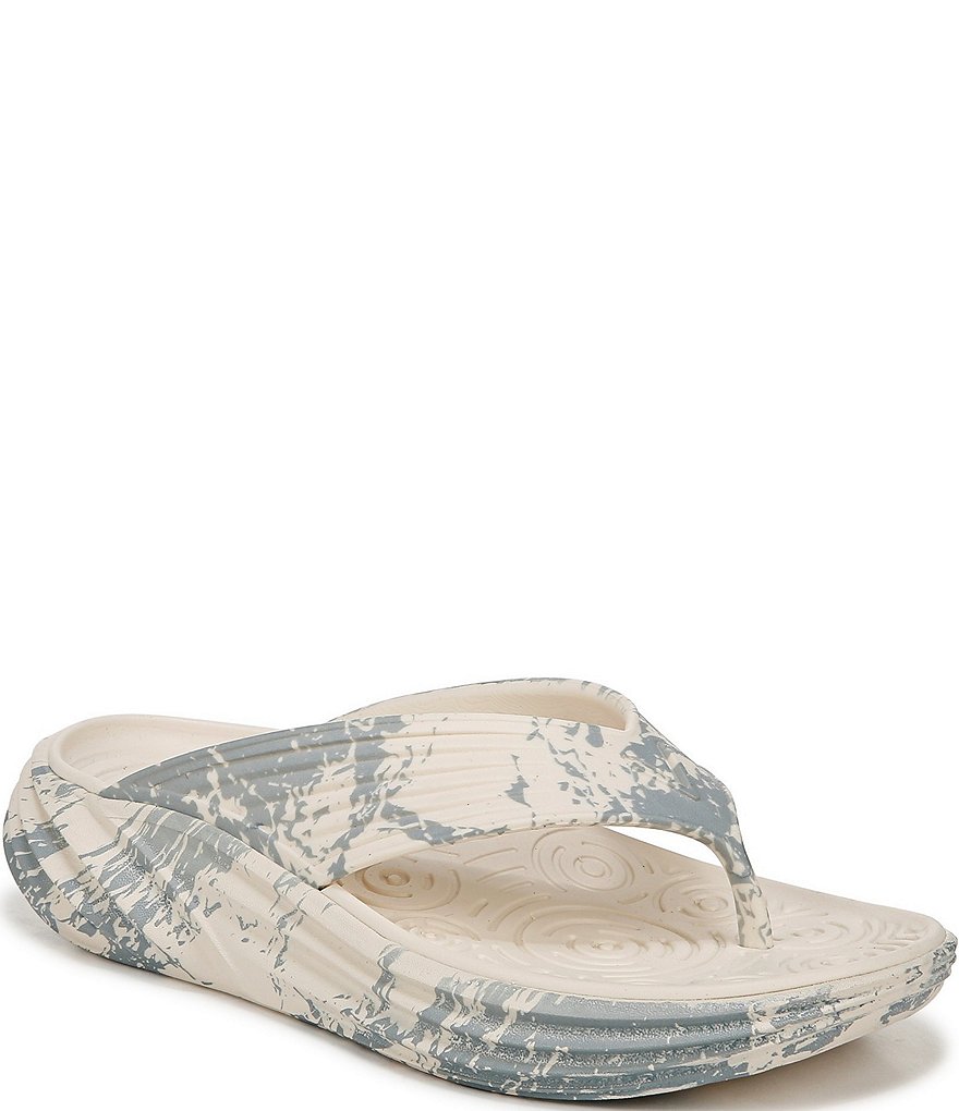 Vionic Tide RX Recovery Printed Platform Wedge Thong Sandals | Dillard's