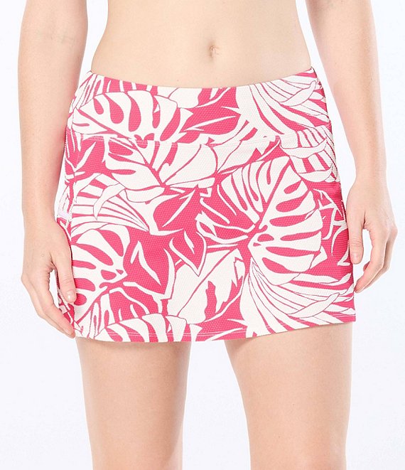 Beach House Phoebe Solid Ruffle Neck Zip Front Swim Cover Up Rashguard
