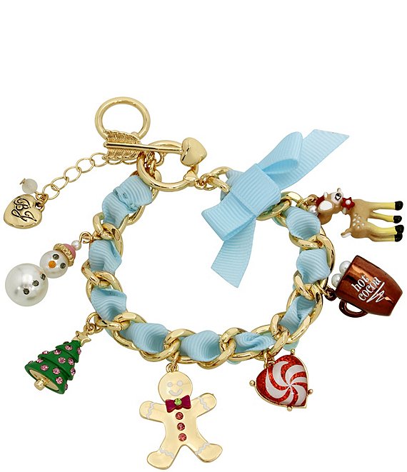 Betsey johnson charm bracelets store