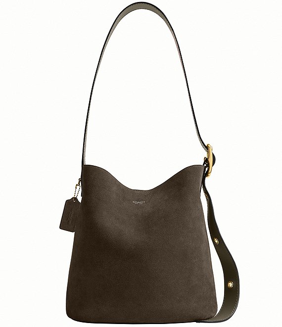 COACH Bleecker Suede Bucket Bag | Dillard's