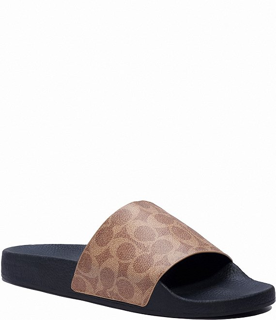 Coach men's sandals store