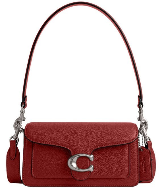 COACH Tabby 20 Pebbled Leather Shoulder Bag | Dillard's