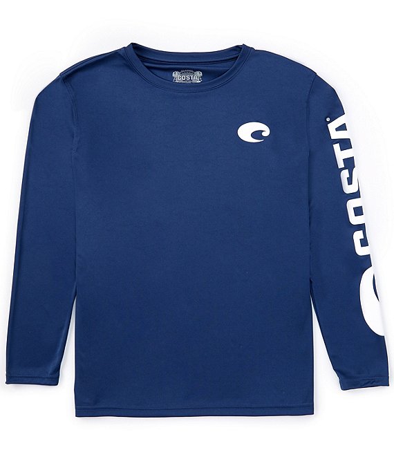 Costa Tech Core Long Sleeve Performance Rashguard Crew Shirt | Dillard's