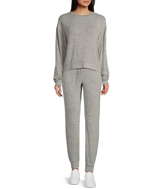 Fornia Soft Brushed Lounge Coordinating Pullover Top | Dillard's