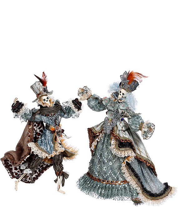 Mark Roberts Fashionsta Skeleton Couple Small Dillards