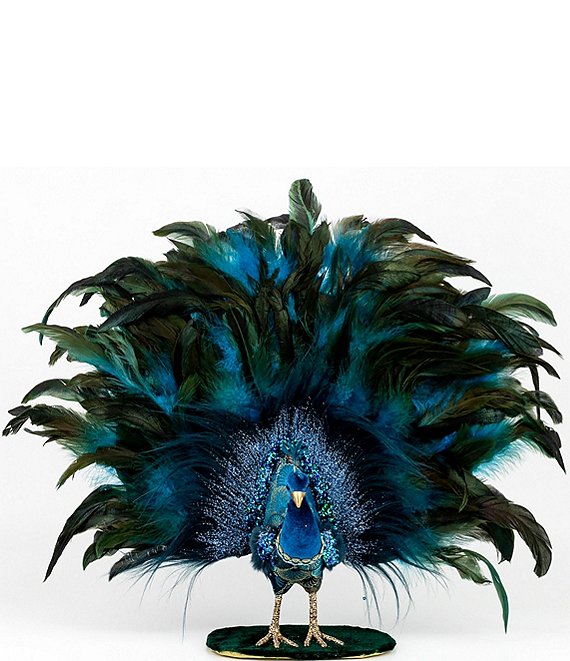 Mark Roberts Open Tail Feather Peacock -19x17 inch. | Dillard's