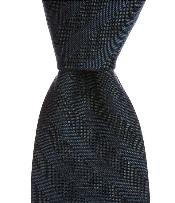 Murano Big & Tall Tonal Stripe 3 1/8" Silk Blend Tie | Dillard's