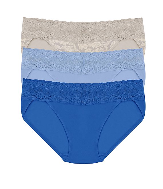Natori Bliss Perfection V Kini Panty 3 Pack Dillards