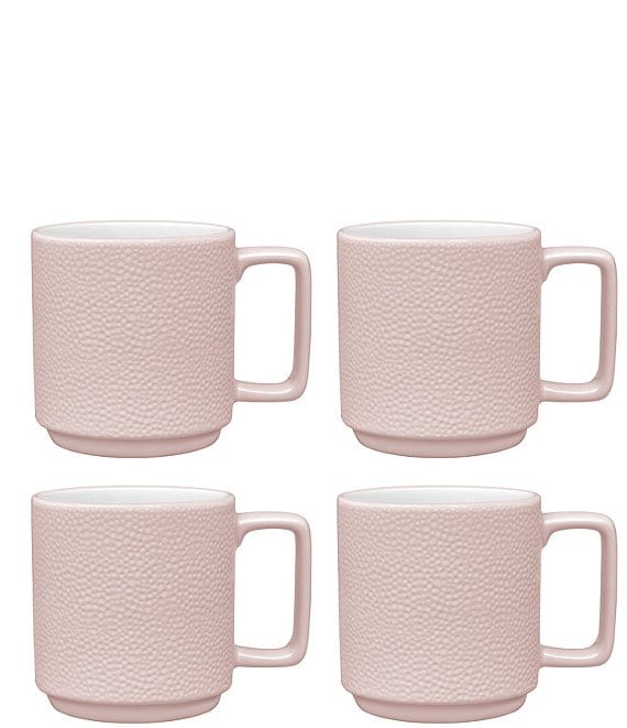 Noritake ColorTex Stone Collection Stax Coffee Mugs, Set of 4 | Dillard's