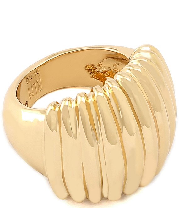 Robert Lee Morris Soho Ribbed Tube Band Ring | Dillard's