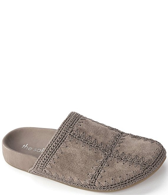 The Sak Bolinas Suede Patchwork Clogs | Dillard's