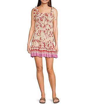 C&V Chelsea & Violet Tie Shoulder Dress | Dillard's C&V Chelsea & Violet Tie Shoulder Dress | Dillard's
