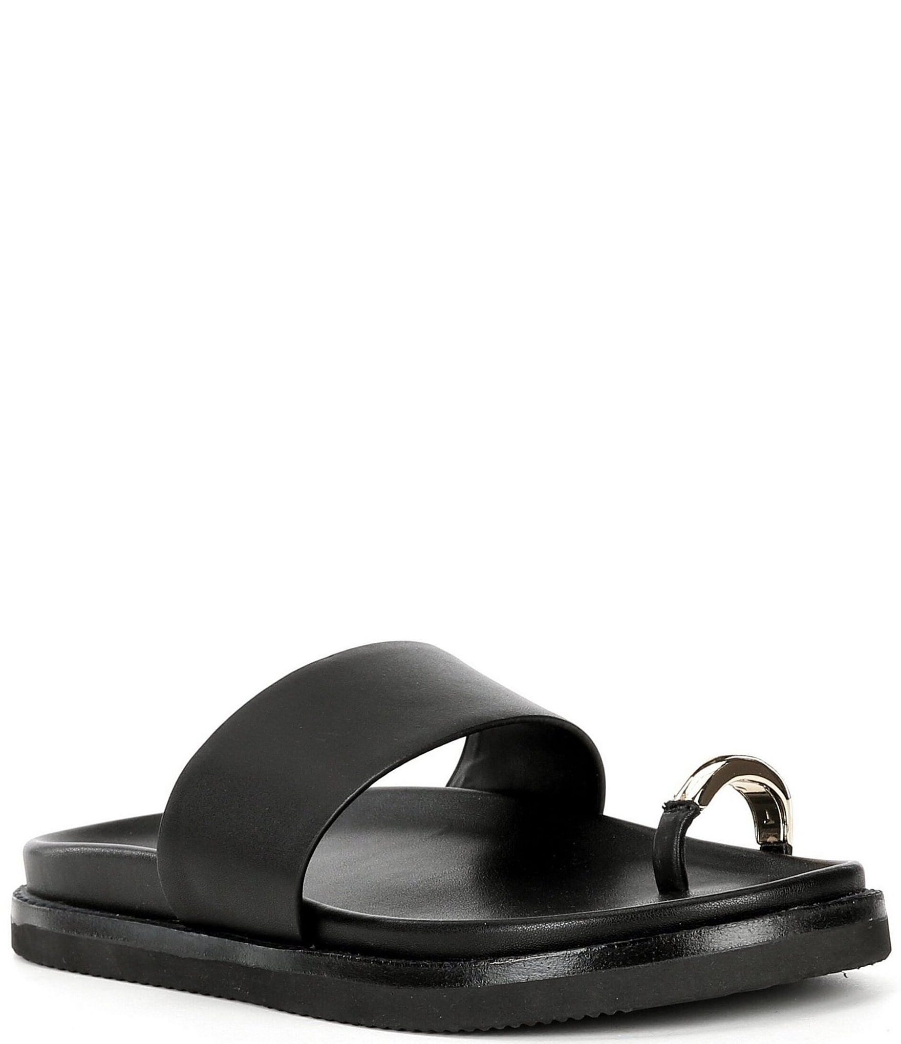 ALDO Beachstroll Leather Toe Loop Hardware Sandals | Dillard's
