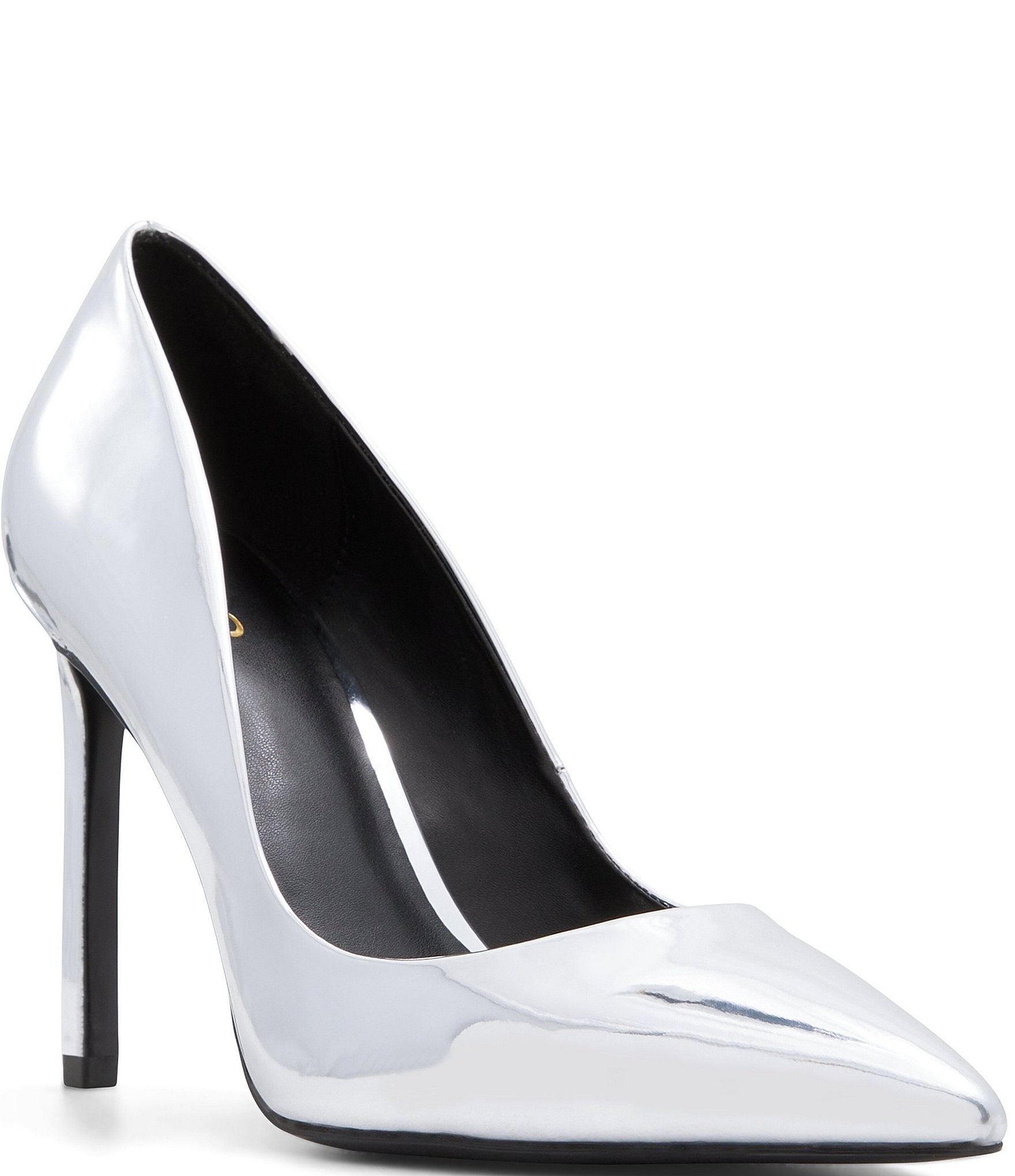 ALDO Lala Patent Mirror Metallic Pumps | Dillard's