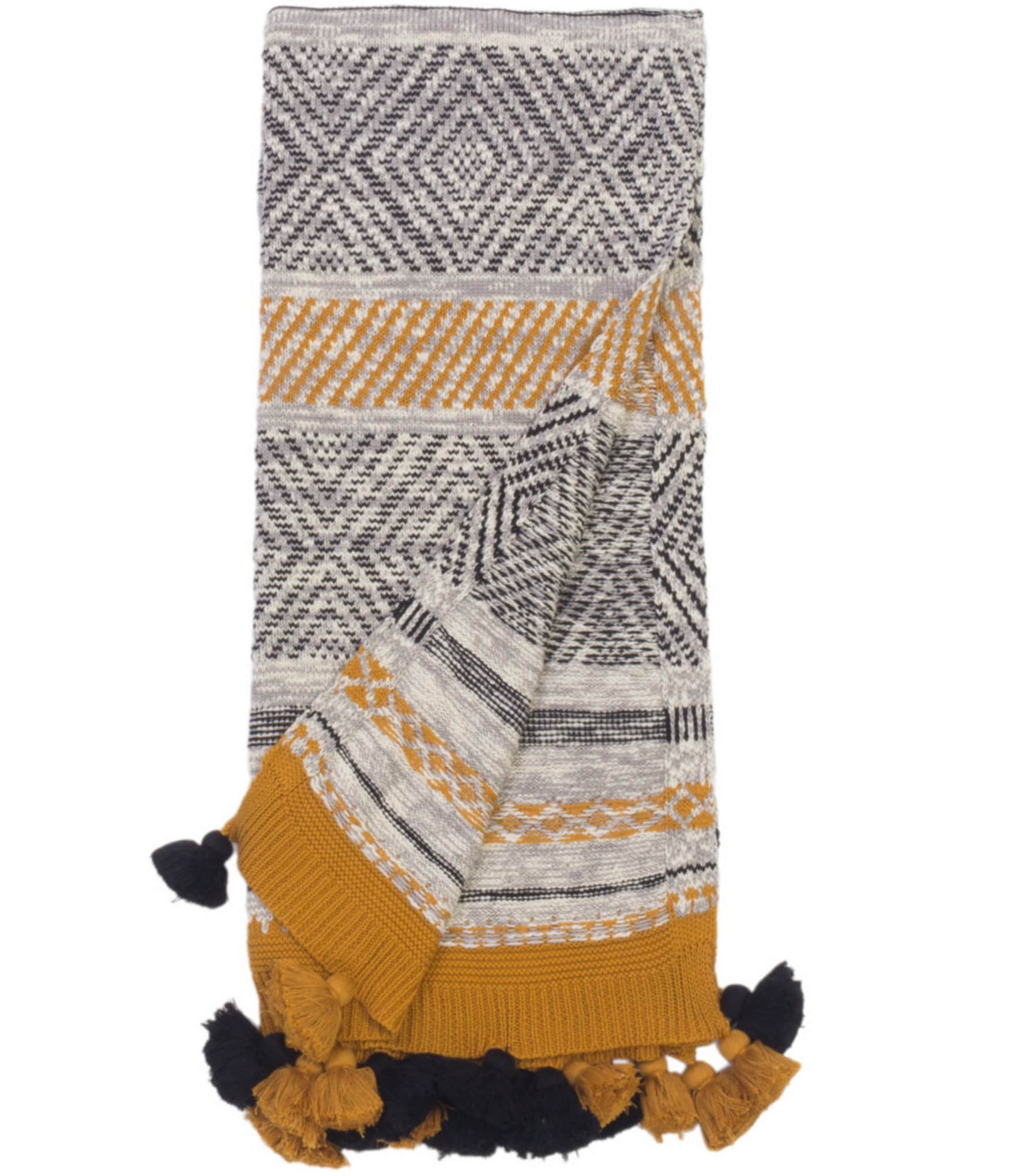 Amity Home Bisbee Knitted Throw | Dillard's