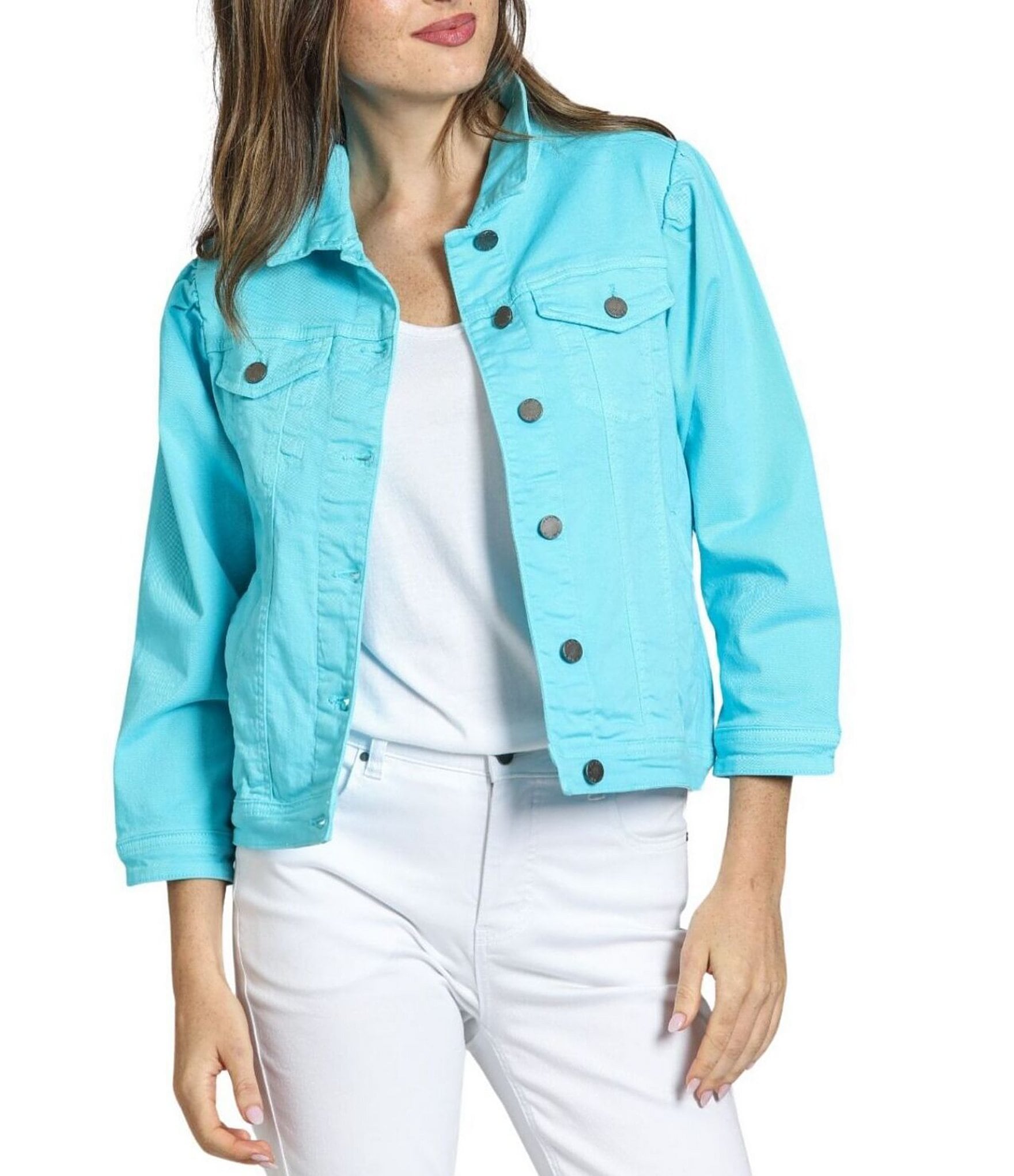 puffed sleeve denim jackets | Dillard's puffed sleeve denim jackets | Dillard's