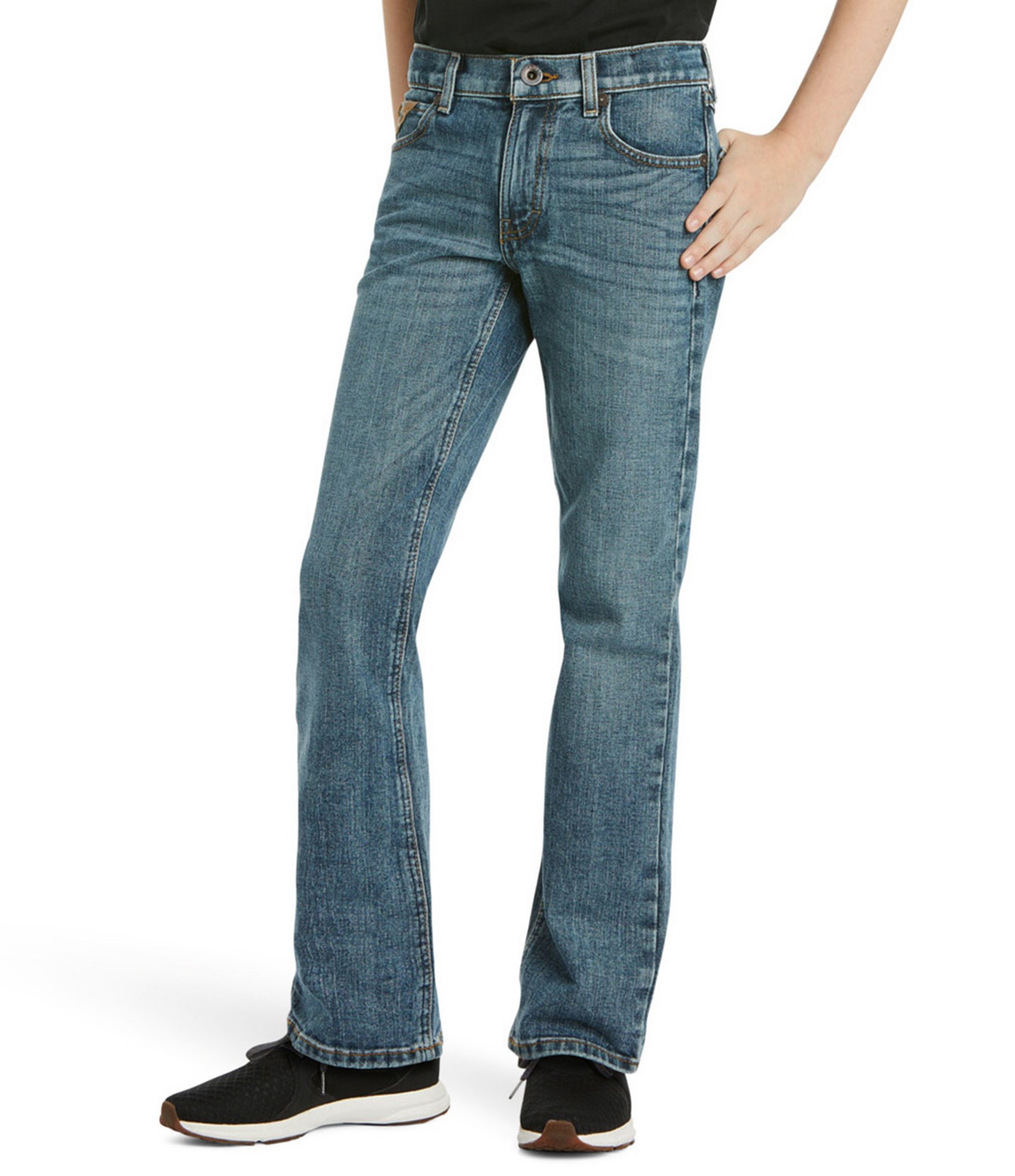 Ariat Big Boys 7-16 Legacy B5 Slim Straight Leg Drifter Wash Jeans ...