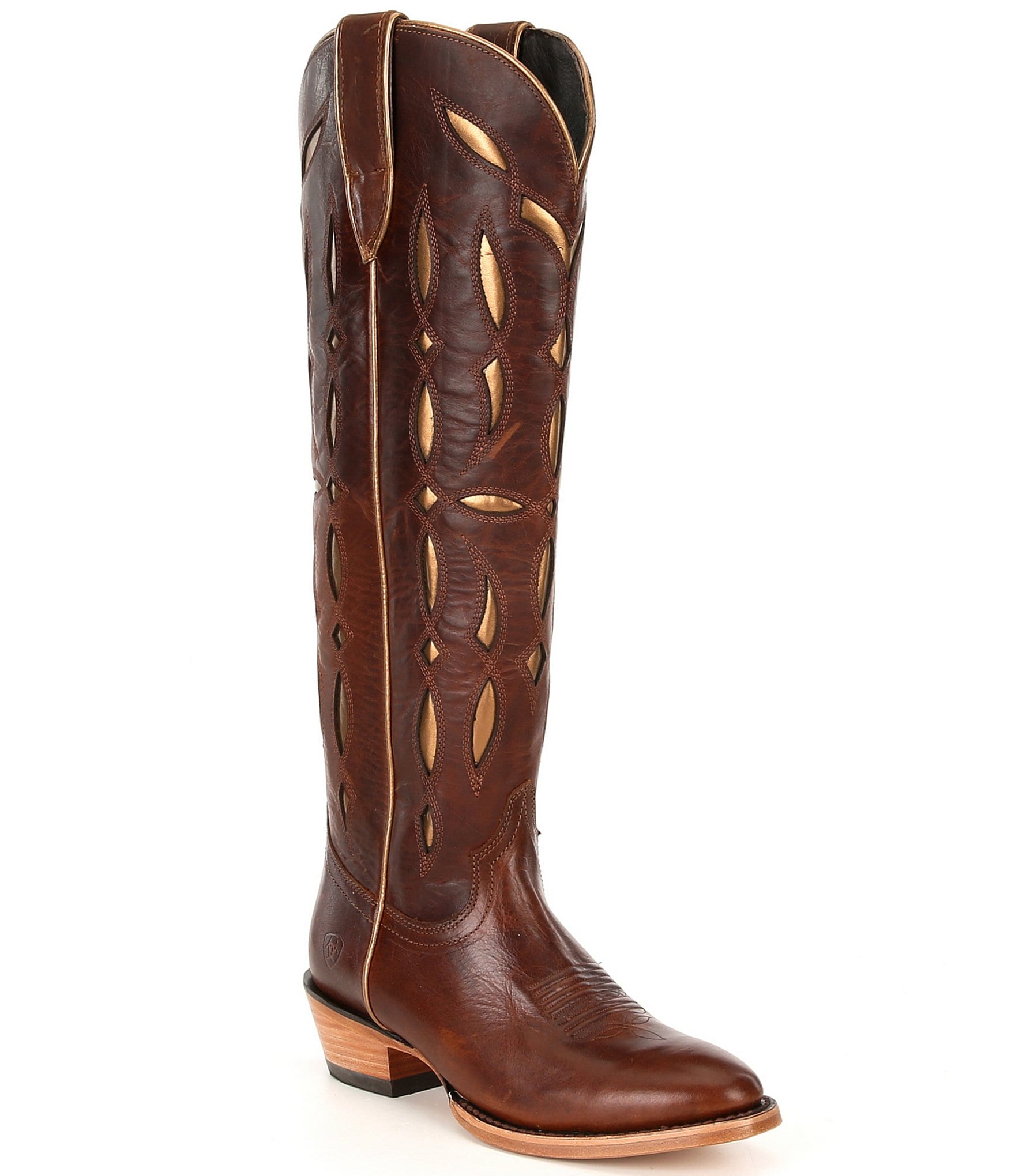 Ariat Women's Saylor StrechFit Leather Western Boots | Dillard's