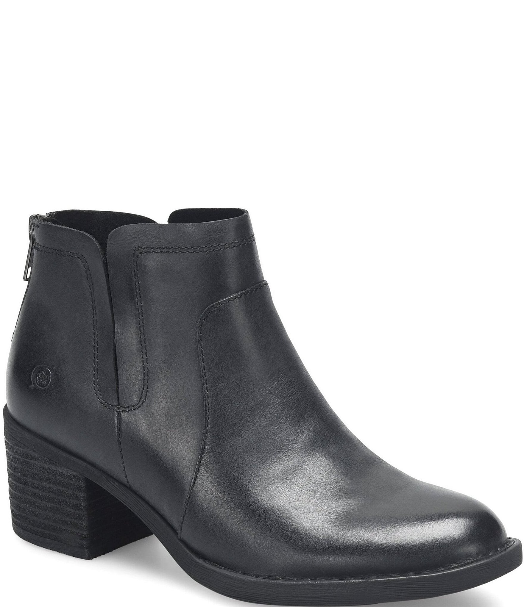 Born Reece Opanka Leather Booties | Dillard's
