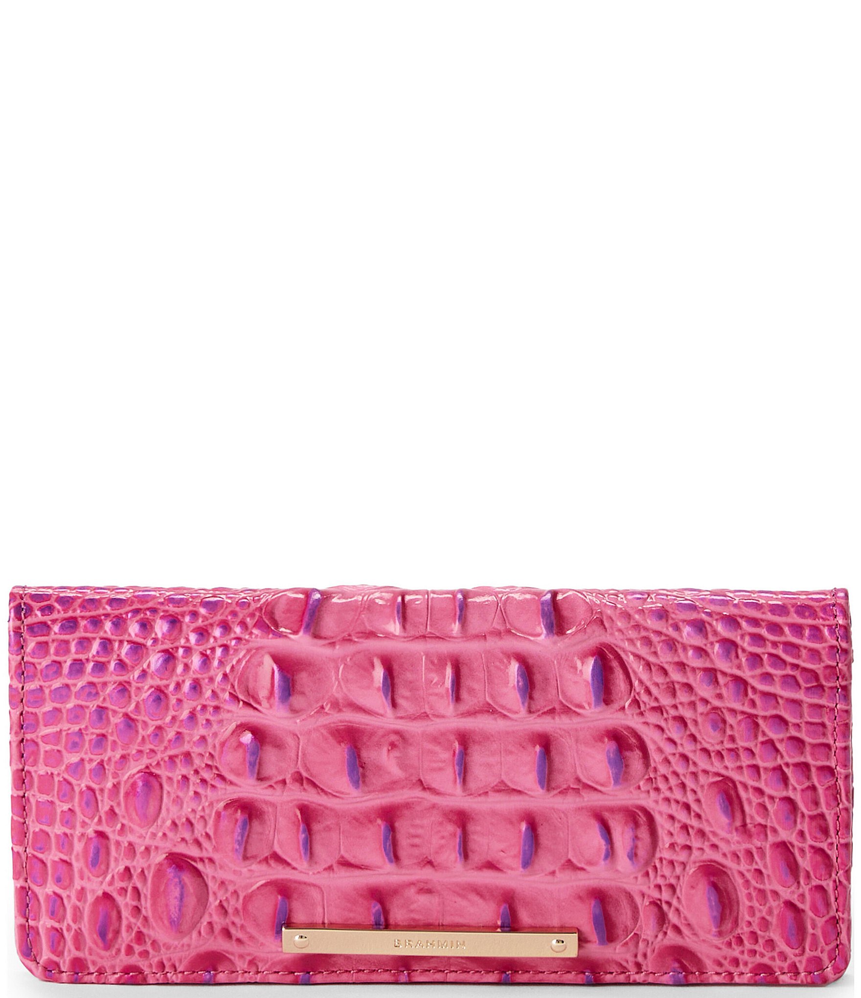 BRAHMIN Phlox Pink Melbourne Ady Wallet | Dillard's