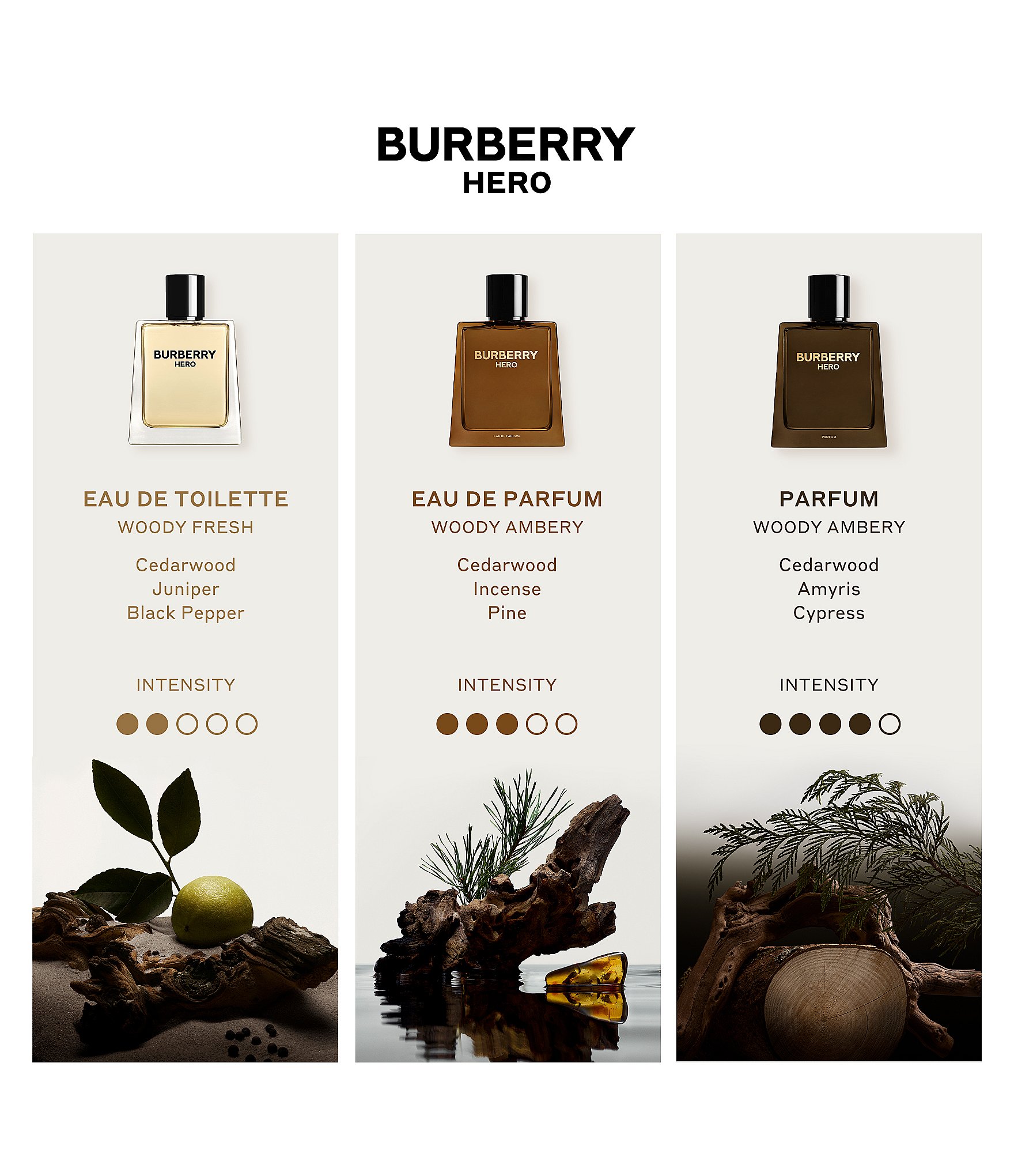 Burberry Hero Parfum | Hamilton Place