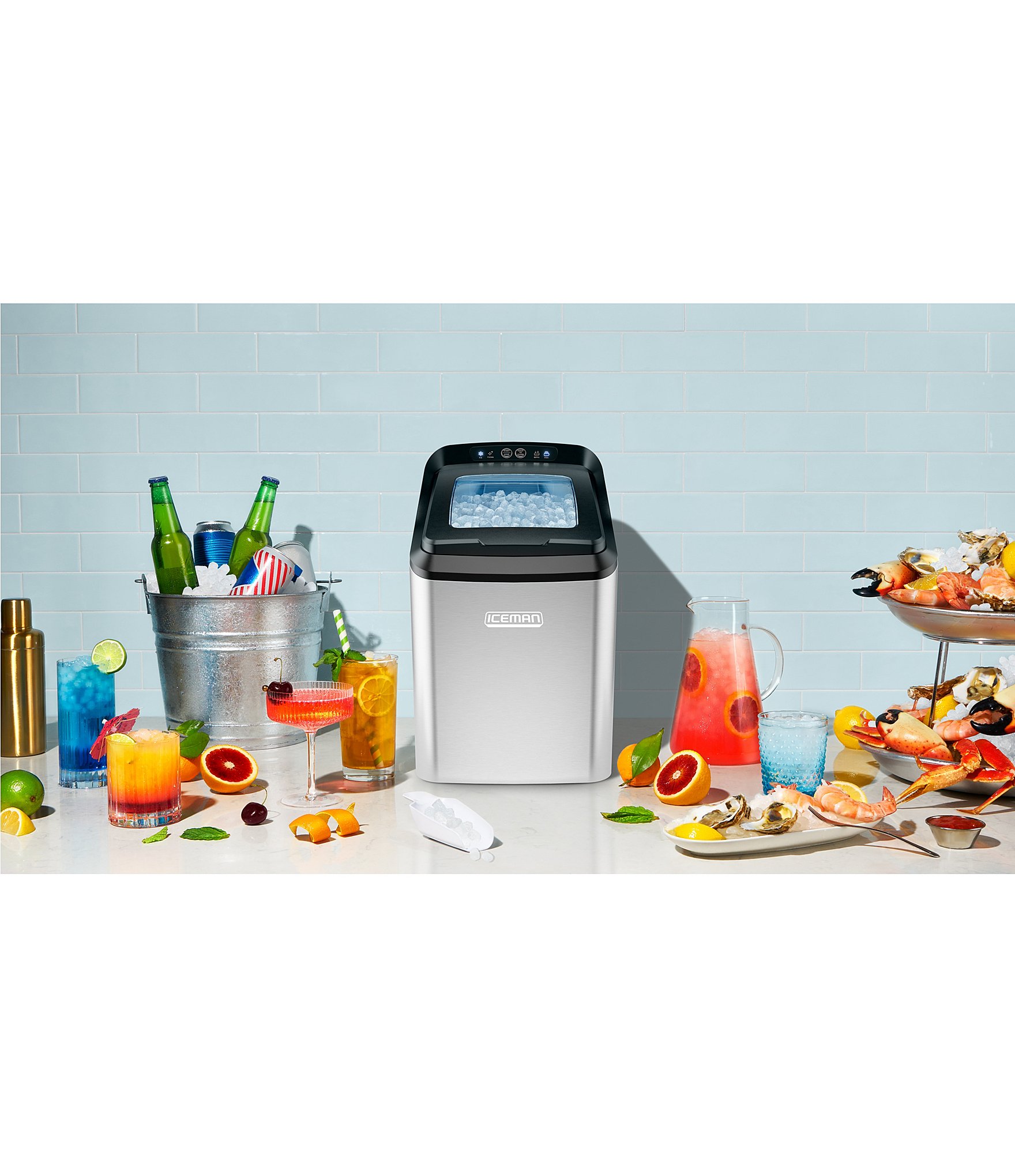 Chefman Iceman Countertop Nugget Ice Maker | Hamilton Place