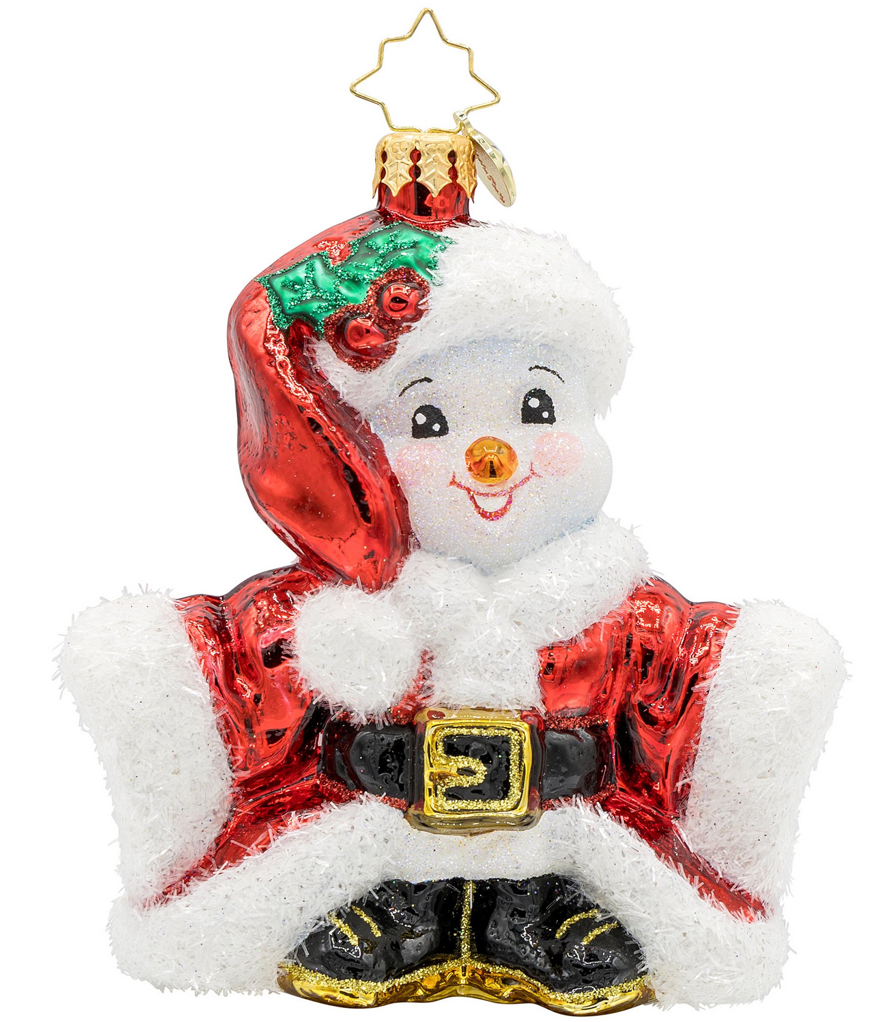 Christopher Radko Santa's Snowy Stand-In Ornament | Dillard's