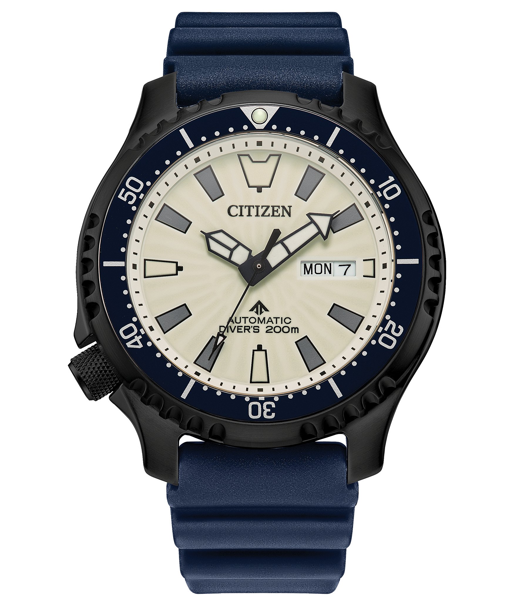 Citizen Men's Promaster Dive Automatic Blue Strap Watch | Dillard's