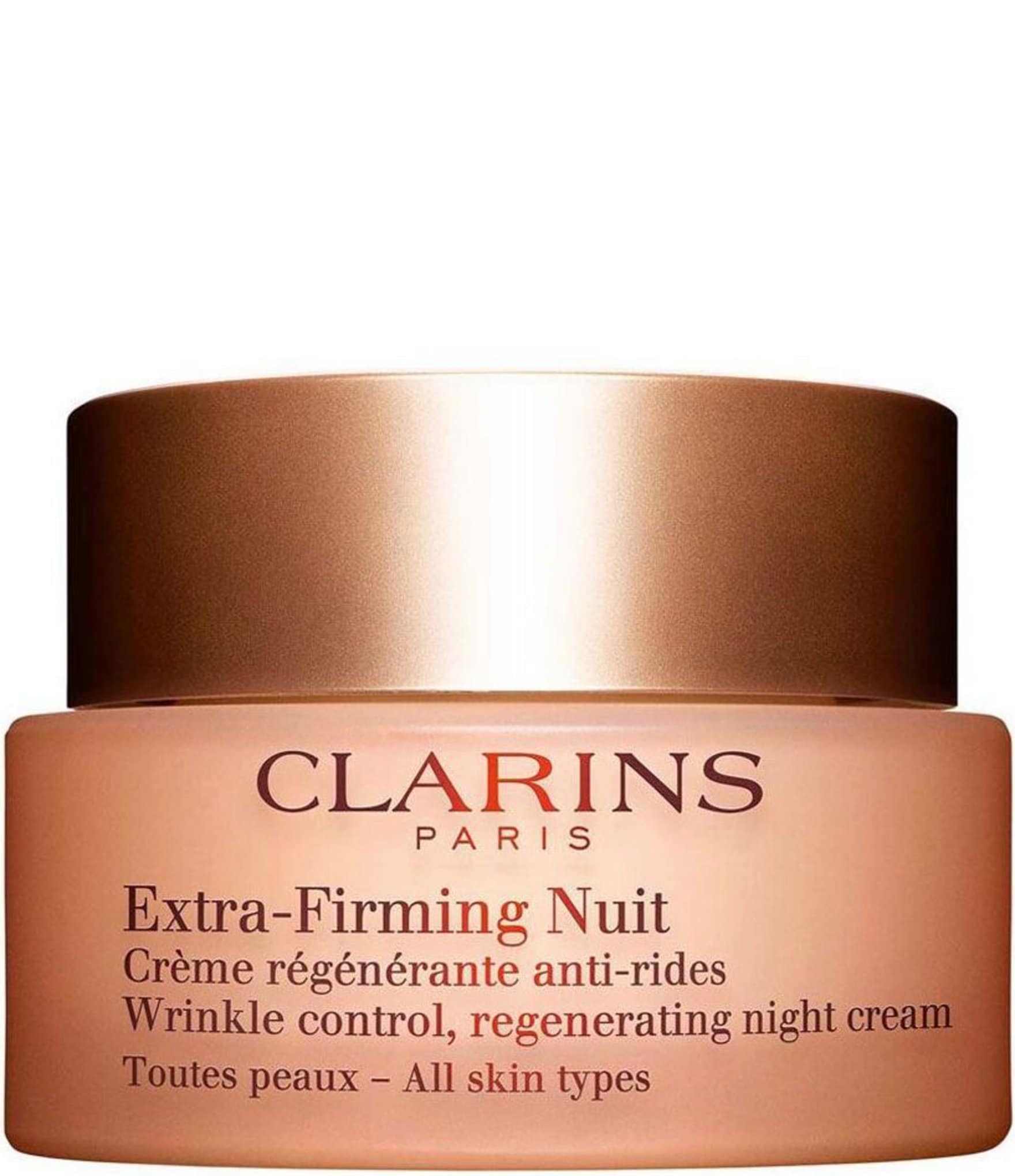 Clarins Extra-Firming Wrinkle Control Regenerating Night Cream All Skin ...