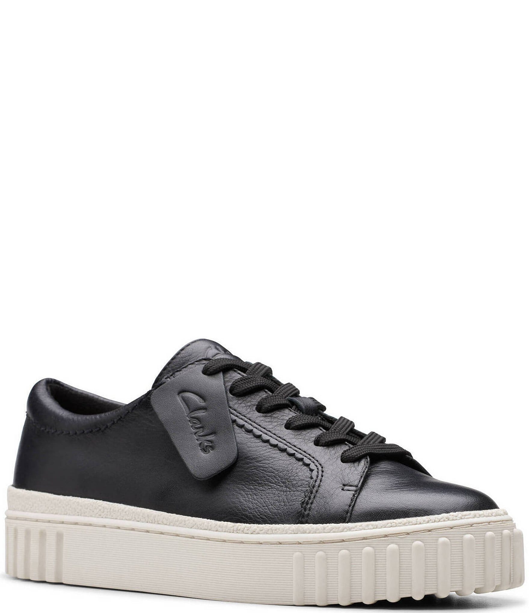 Clarks Signature Mayhill Walk Leather Platform Sneakers | Dillard's