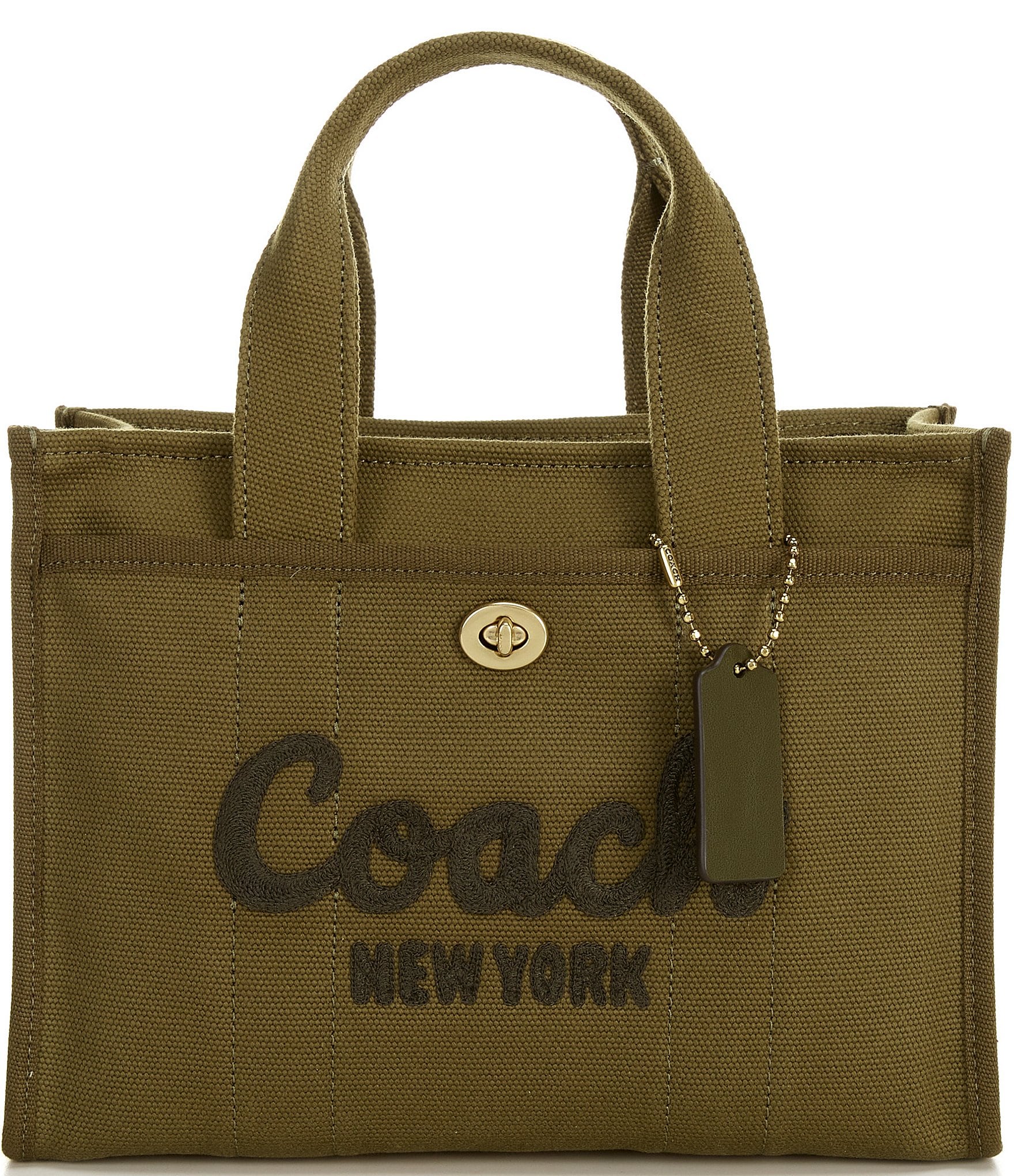 COACH Small Cargo 26 Canvas Tote Bag | Dillard's