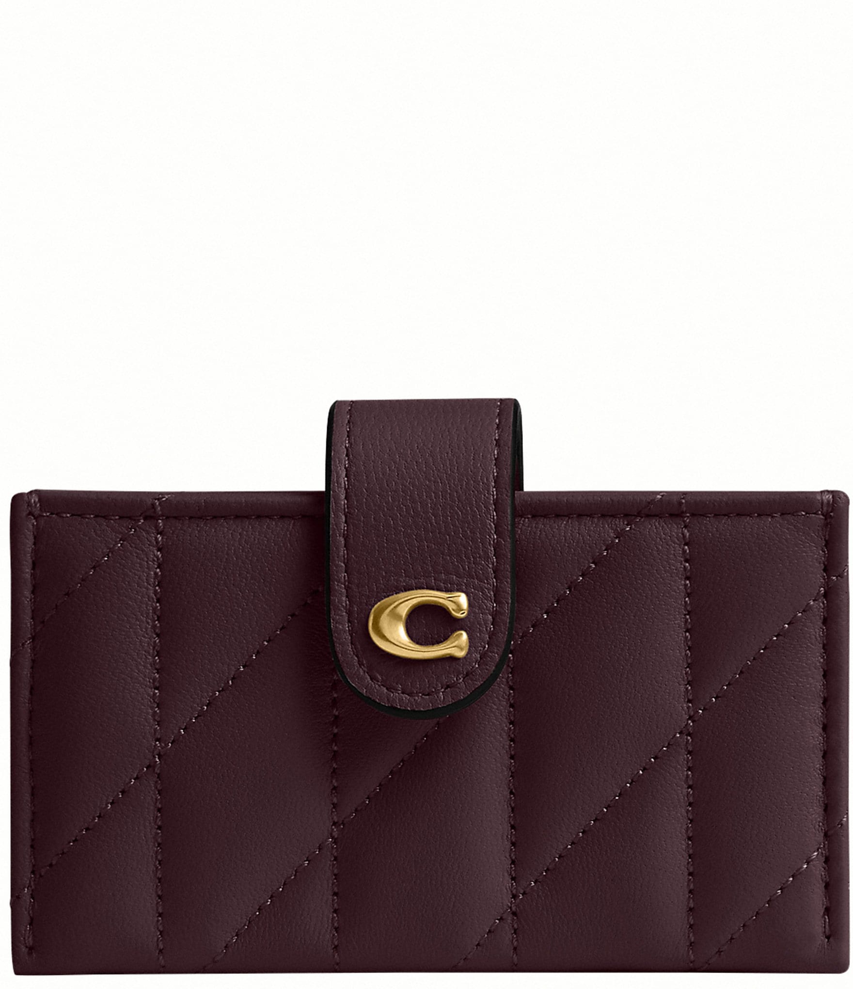 COACH Essential Multi-Card Holder With Pillow Quilting Wallet | Dillard's