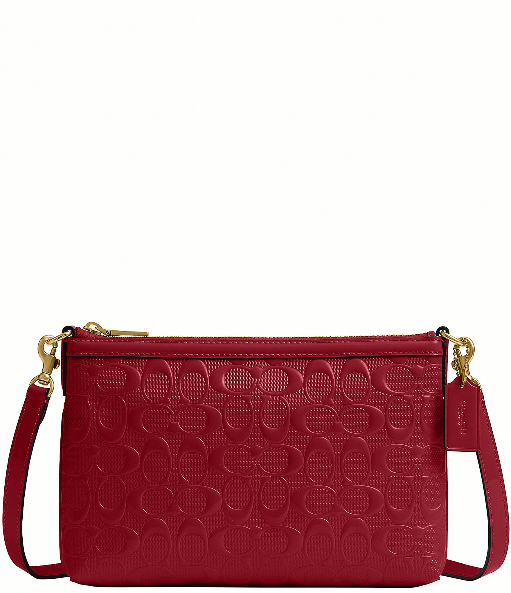 Coach Red Leather Purses